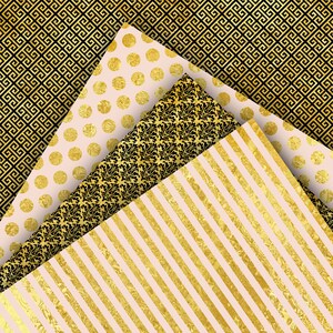 Gold and Blush Digital Paper Gold Damask Wedding Backgrounds ...