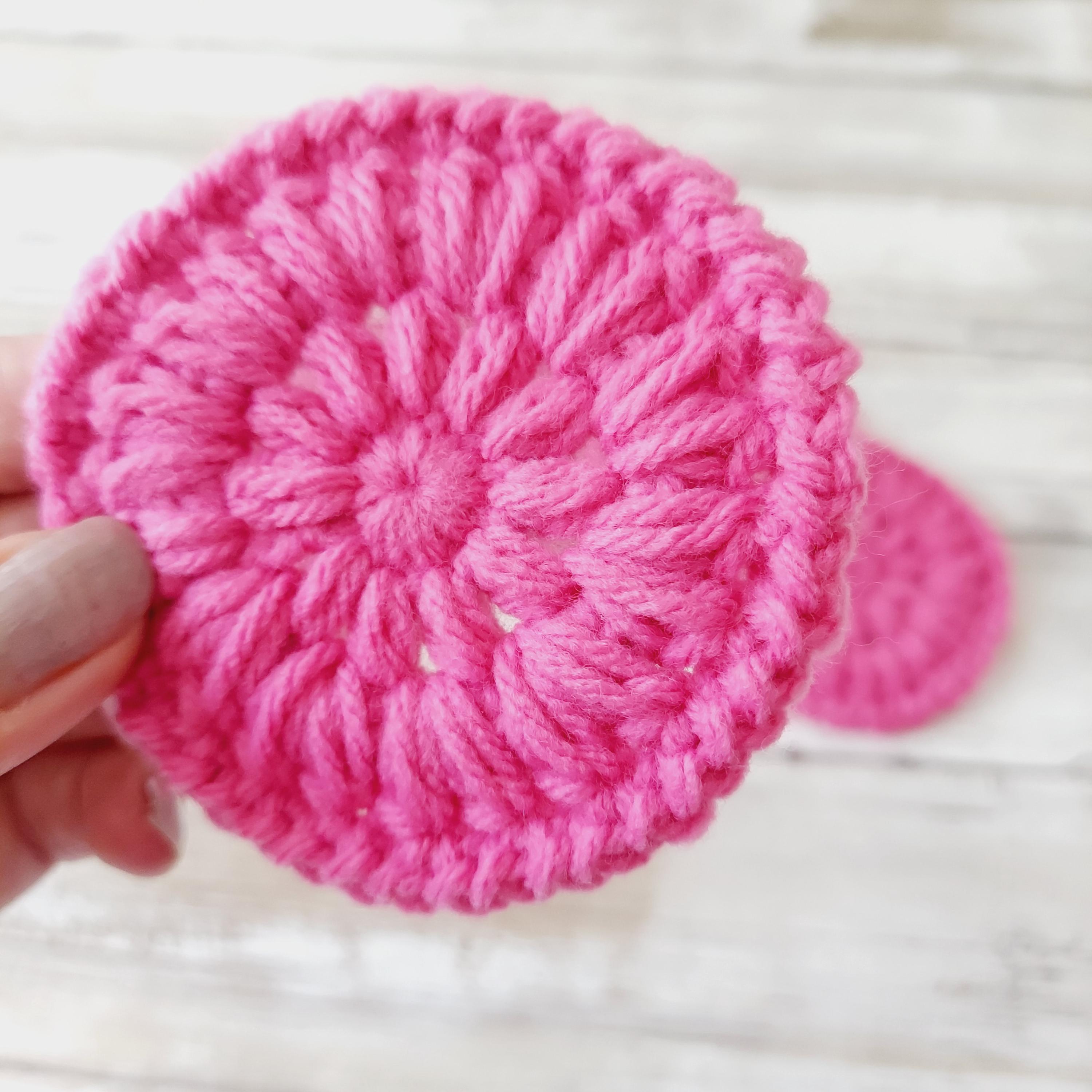 Handmade Crochet Face Scrubbies, Eco-friendly Reusable Makeup Remover ...