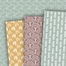 Boho Digital Paper, Seamless Backgrounds, Bohemian Scrapbook Paper ...