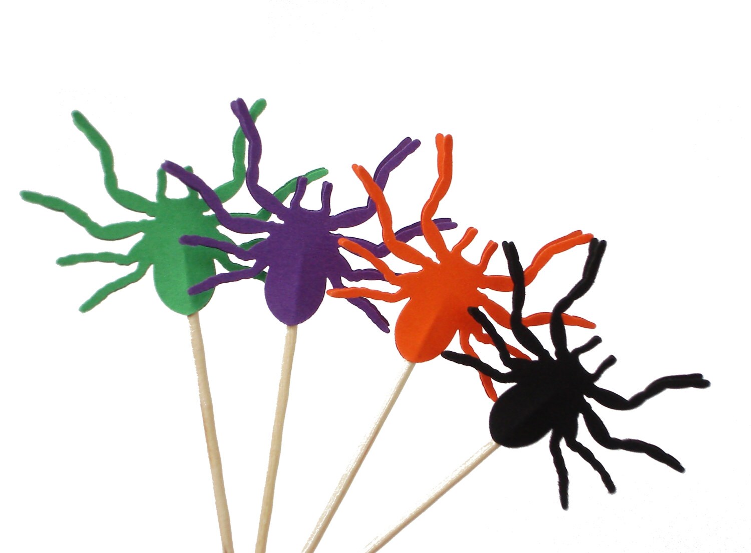 12 Tarantula Spider Cupcake Toppers Halloween Party - Etsy