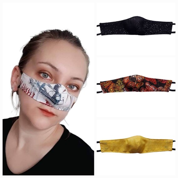 Nose Mask Pollen Protection Dust Cotton Washable Reusable Adjustable ...