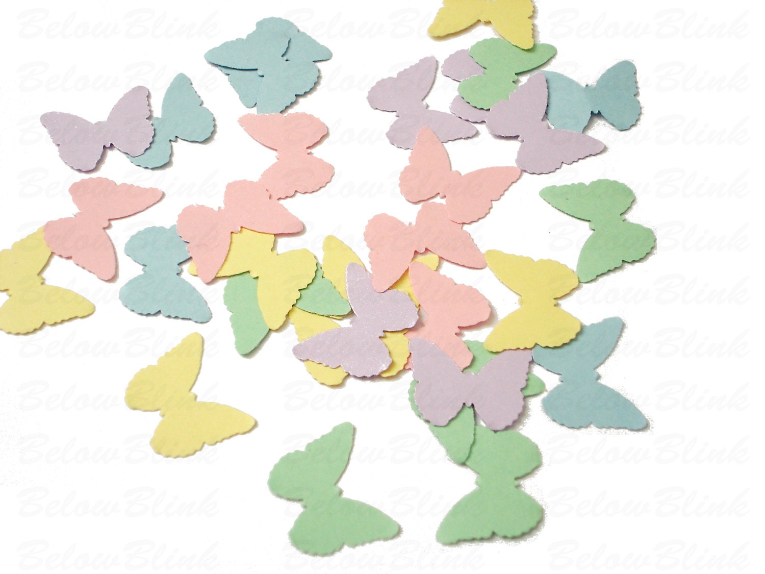 Pastel Butterfly Confetti Butterflies Garden Party Decor - Etsy