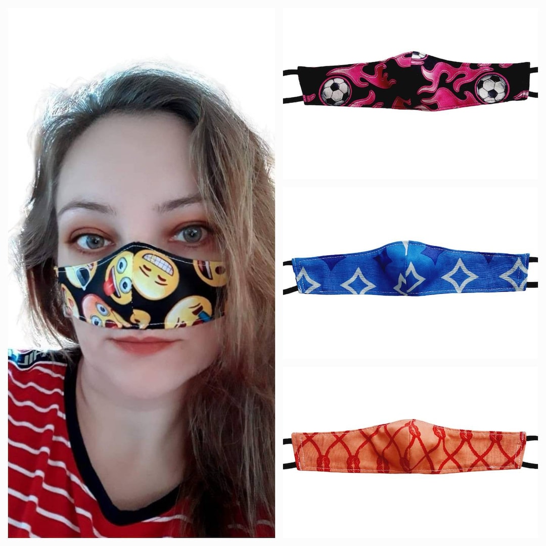 Nose Mask Pollen Protection Dust Cotton Washable Reusable Adjustable ...