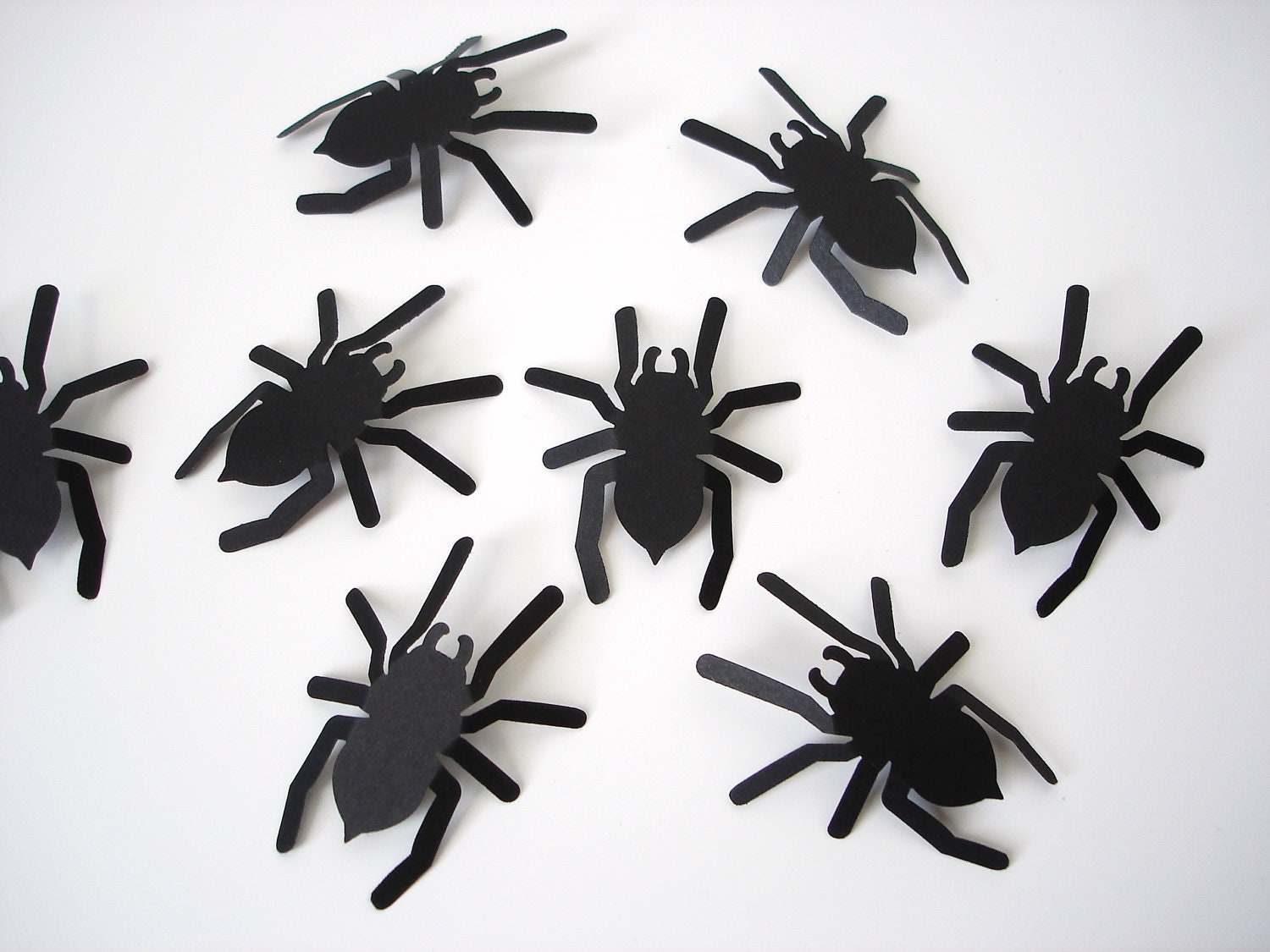 25 Halloween Tarantula Spider Confetti Halloween Party - Etsy