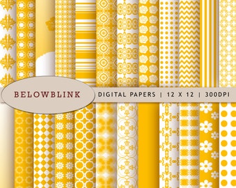 Pink Digital Paper Pack Scrapbook Papers 24 jpg files 12 x | Etsy