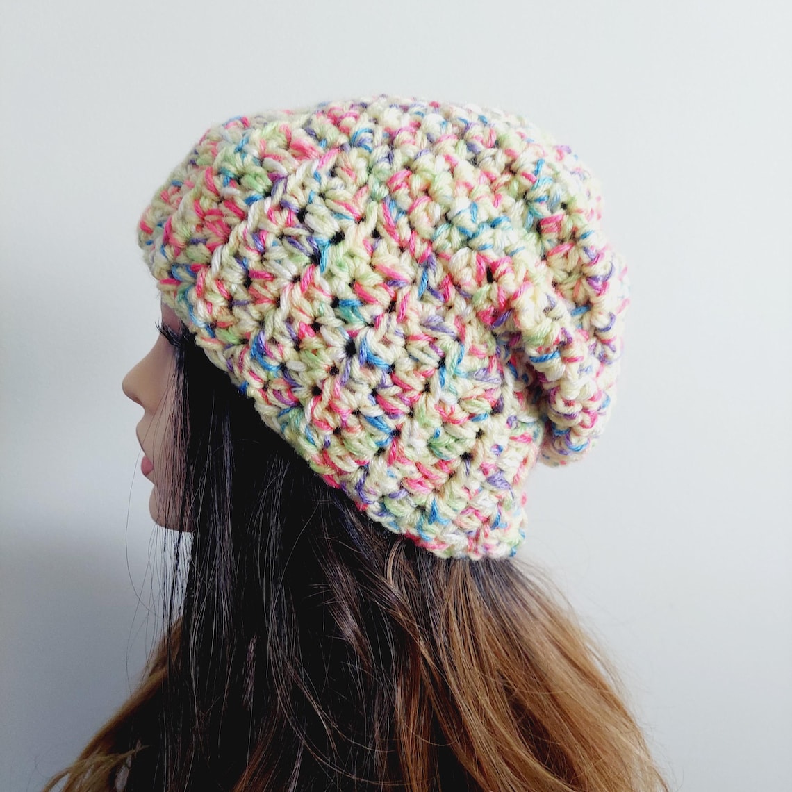 Crochet Chunky Beanie Hat Pattern PDF, Beginner Friendly Pattern, Easy ...