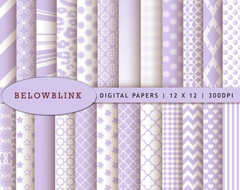 Digital Paper Pack Scrapbook Papers 12 Jpg Files 12 X 12 | Etsy