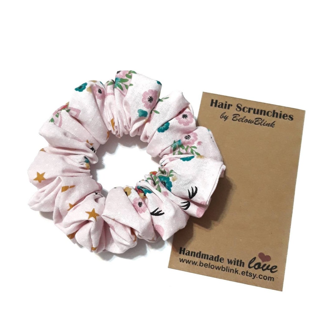 Unicorn Scrunchie Ponytail Holder - Etsy