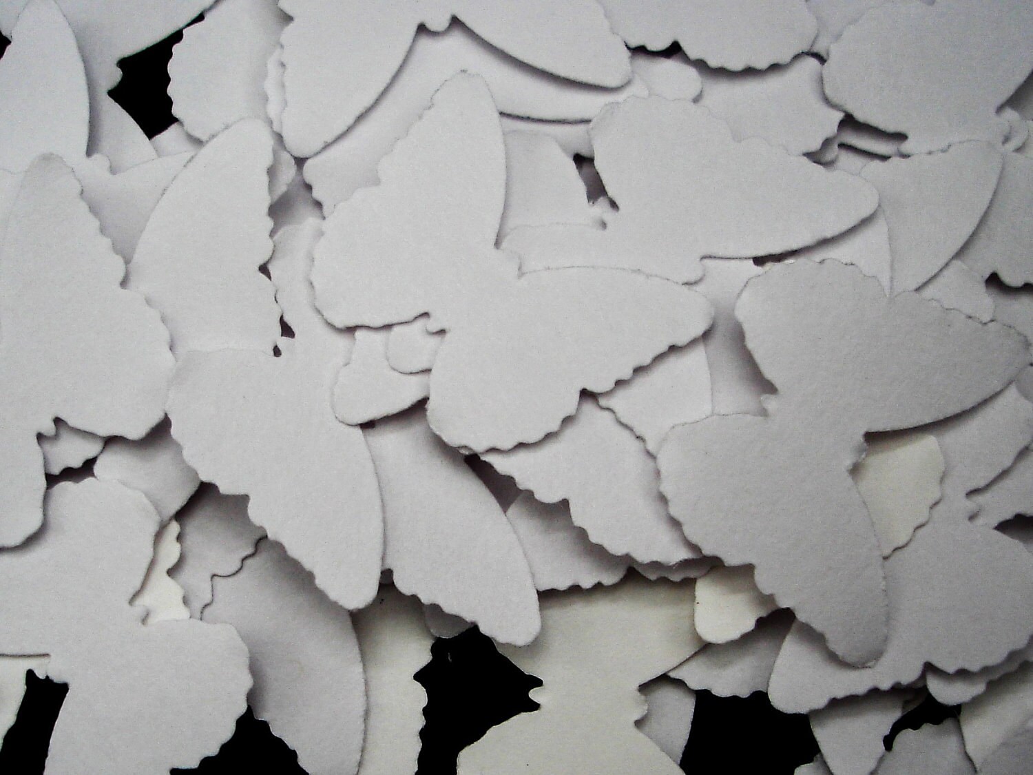 White Butterfly Confetti Garden Party Table Decor Fairy - Etsy