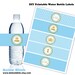 Thanksgiving Water Bottle Labels, Printable Water Bottle Labels ...