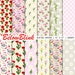 Mother's Day Digital Paper, Seamless Backgrounds, Scrapbook Paper ...