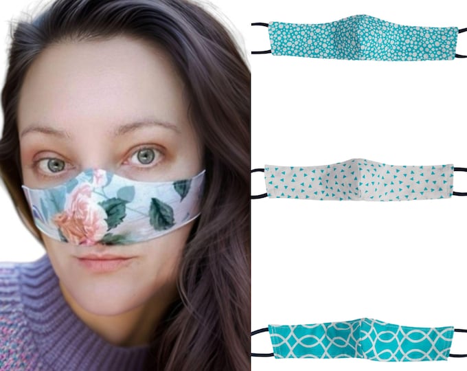 Nose Mask Pollen Protection Dust Cotton Washable Reusable Adjustable ...