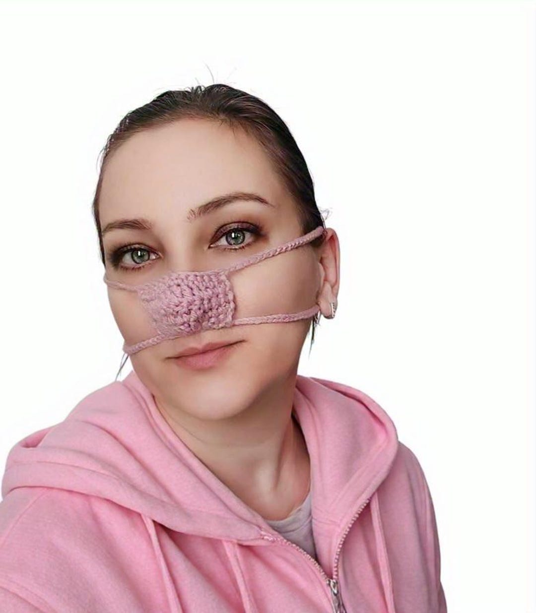 Blush Nose Warmer, Winter Accessory, Cozy Gift, Unique Stocking Stuffer ...