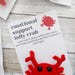 Emotional Support Lolly Crab Pocket Hug, Crochet Amigurumi Plush Toy ...