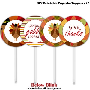 Thanksgiving Water Bottle Labels, Turkey Printable Labels, Thanksgiving ...