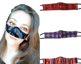 Nose Mask Pollen Protection Dust Cotton Washable Reusable Adjustable ...