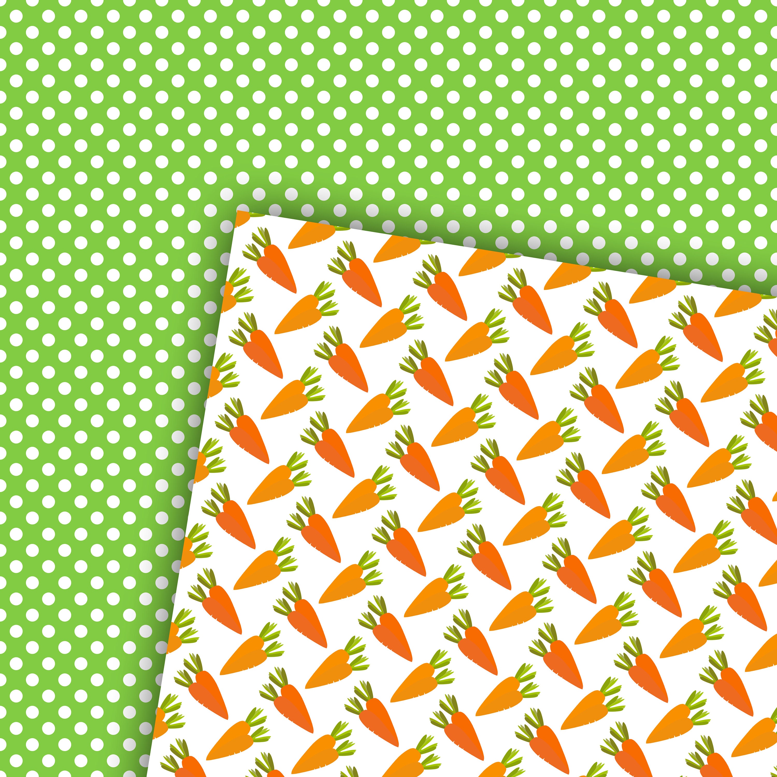Easter Bunny Digital Paper, Seamless Backgrounds, Scrapbook Paper ...