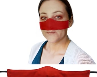 Nose Mask Pollen Protection Dust Cotton Washable Reusable Adjustable ...