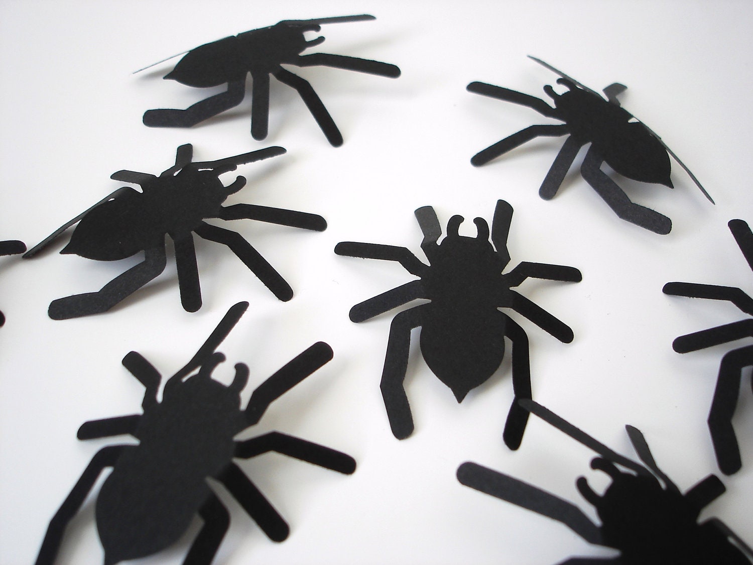 25 Halloween Tarantula Spider Confetti Halloween Party - Etsy