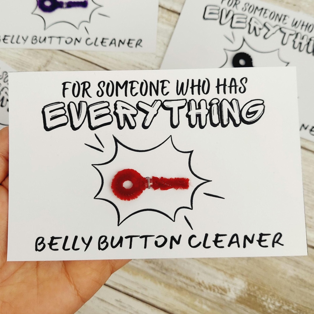 Belly Button Cleaner Gag Gift Hilarious Novelty Gift for Pranks, for ...