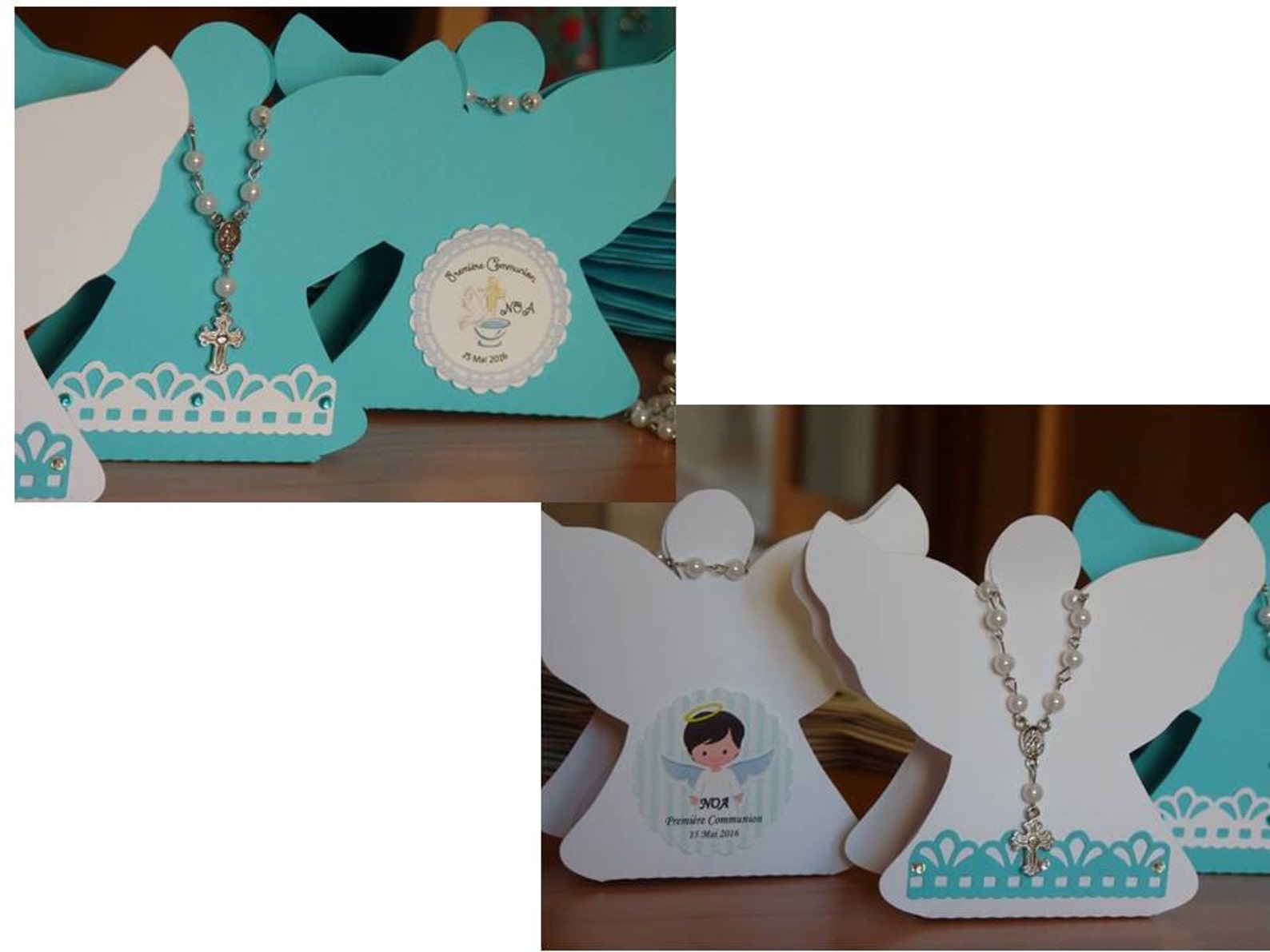 Rosary and Angel Box Set of 10 | Etsy