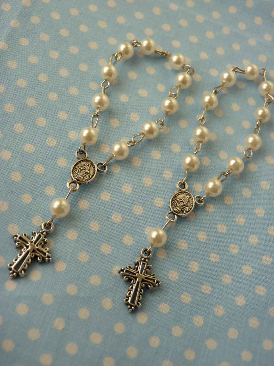 Mini Rosaries (package of 20)- WHITE or IVORY/CREAM - Etsy