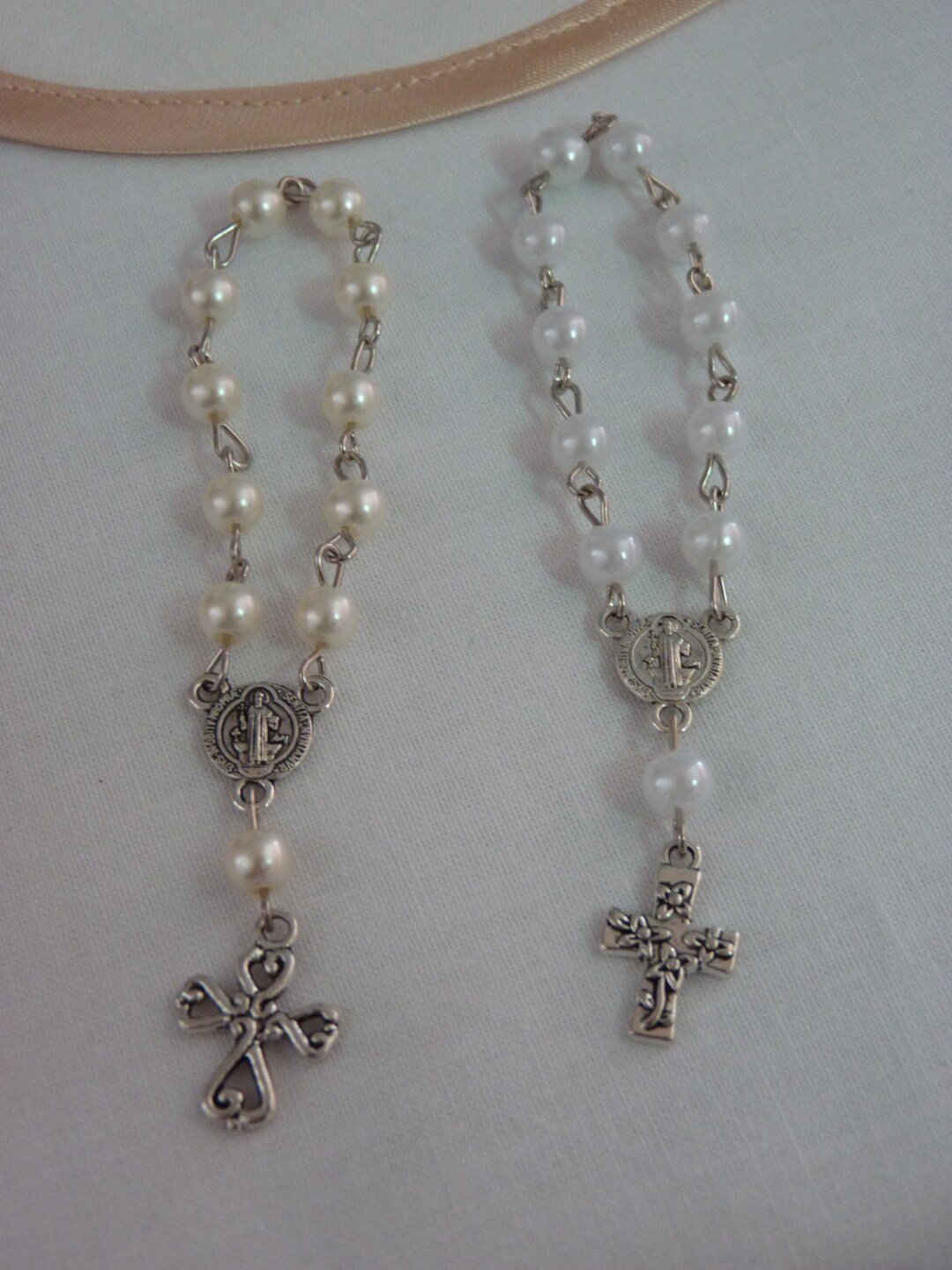 Mini Rosaries (package of 20)- WHITE or IVORY/CREAM - Etsy