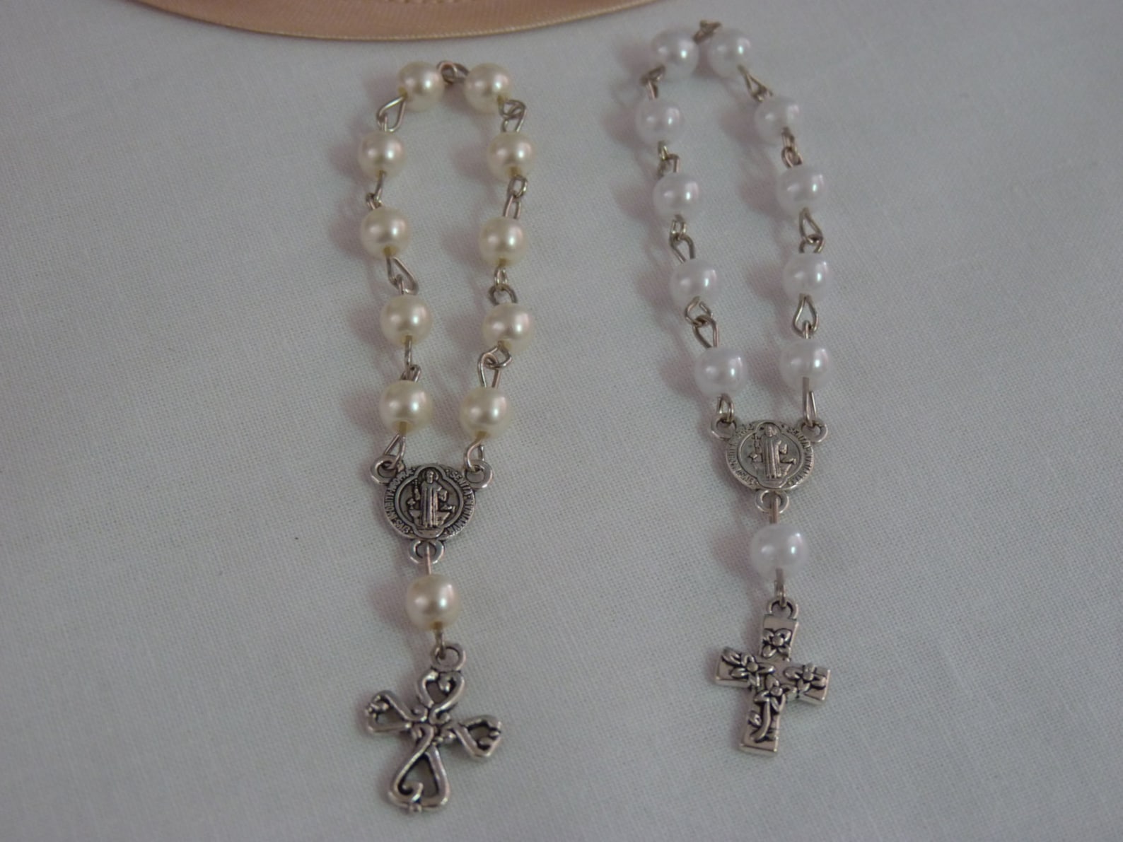Mini Rosaries (package of 20)- WHITE or IVORY/CREAM - Etsy