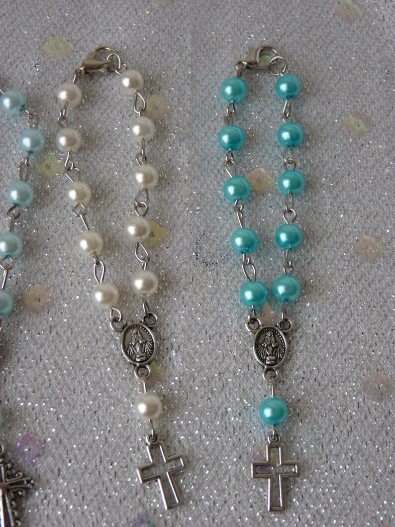 Mini Rosaries With Clasp (package of 20) - Etsy