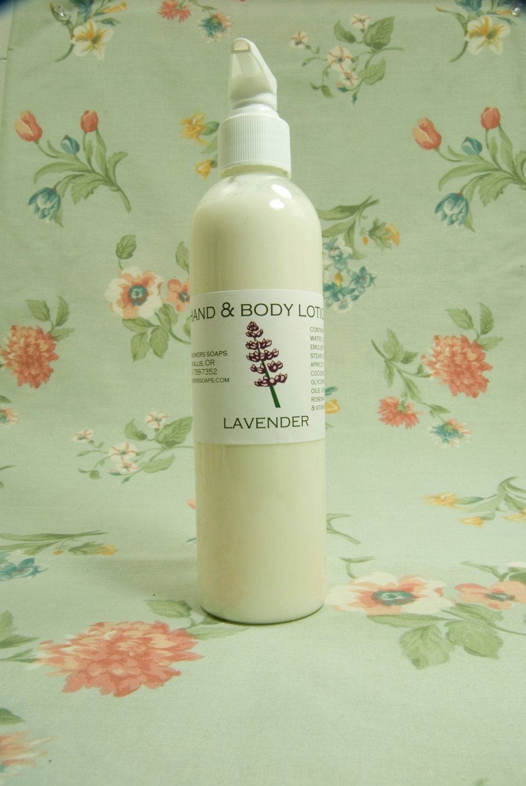 Lavender Lotion: 8 Ounce Pump Bottle - Etsy