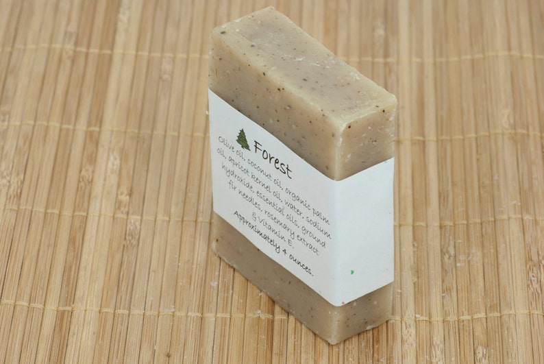 Forest Soap Scented With Essential Oils One 4 Ounce Soap Bar - Etsy