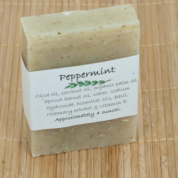 Peppermint Soap - Etsy