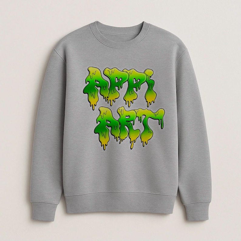 Graffiti Alphabet Clipart – Green Slime Letters A–Z PNG, Urban Street ...