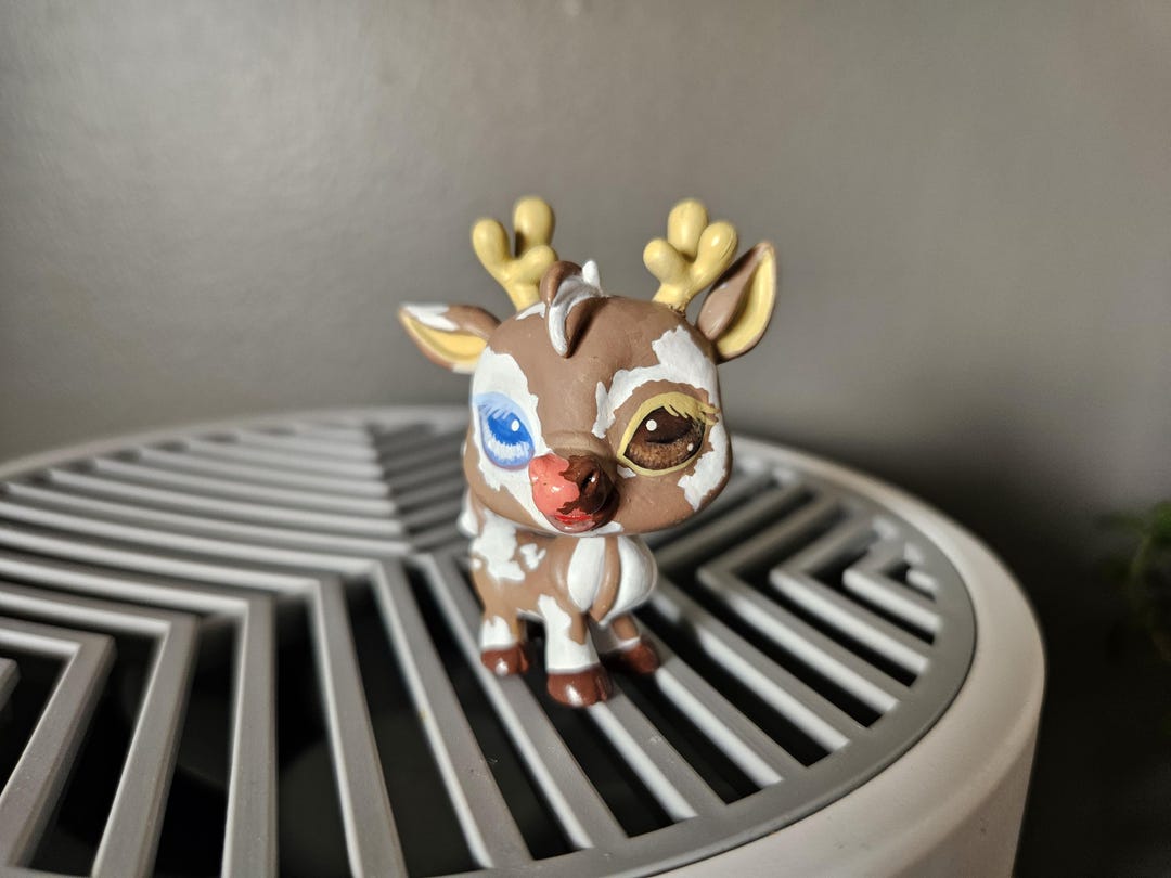 Lps Custom Piebald Reindeer - Etsy