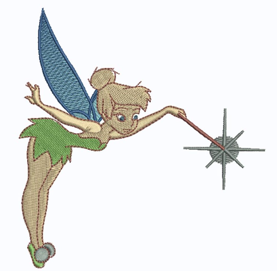 Tinker Bell Machine Embroidery Design – Instant Download - Etsy