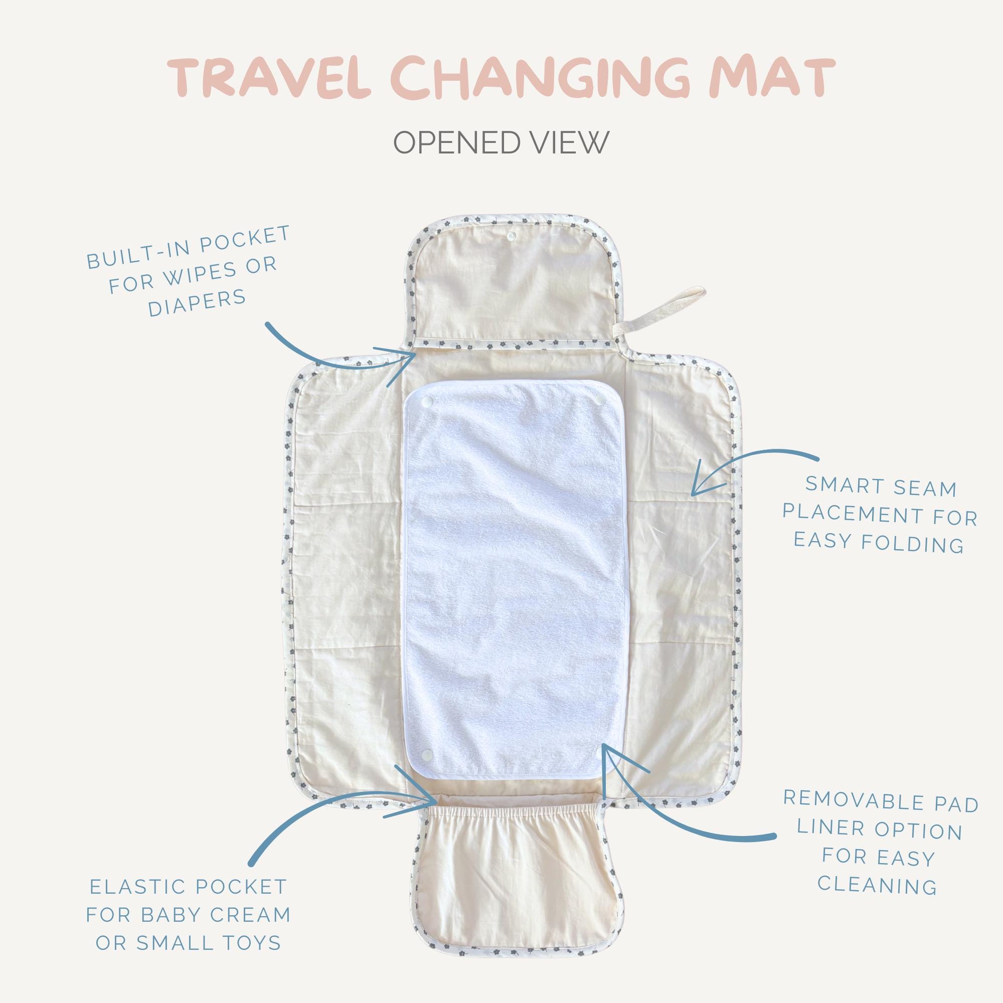 Travel Changing Mat | PDF Sewing Pattern | Beginner Friendly | DIY Baby ...