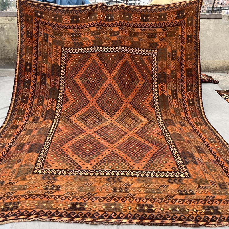 Antique Oversize Kilim - Etsy