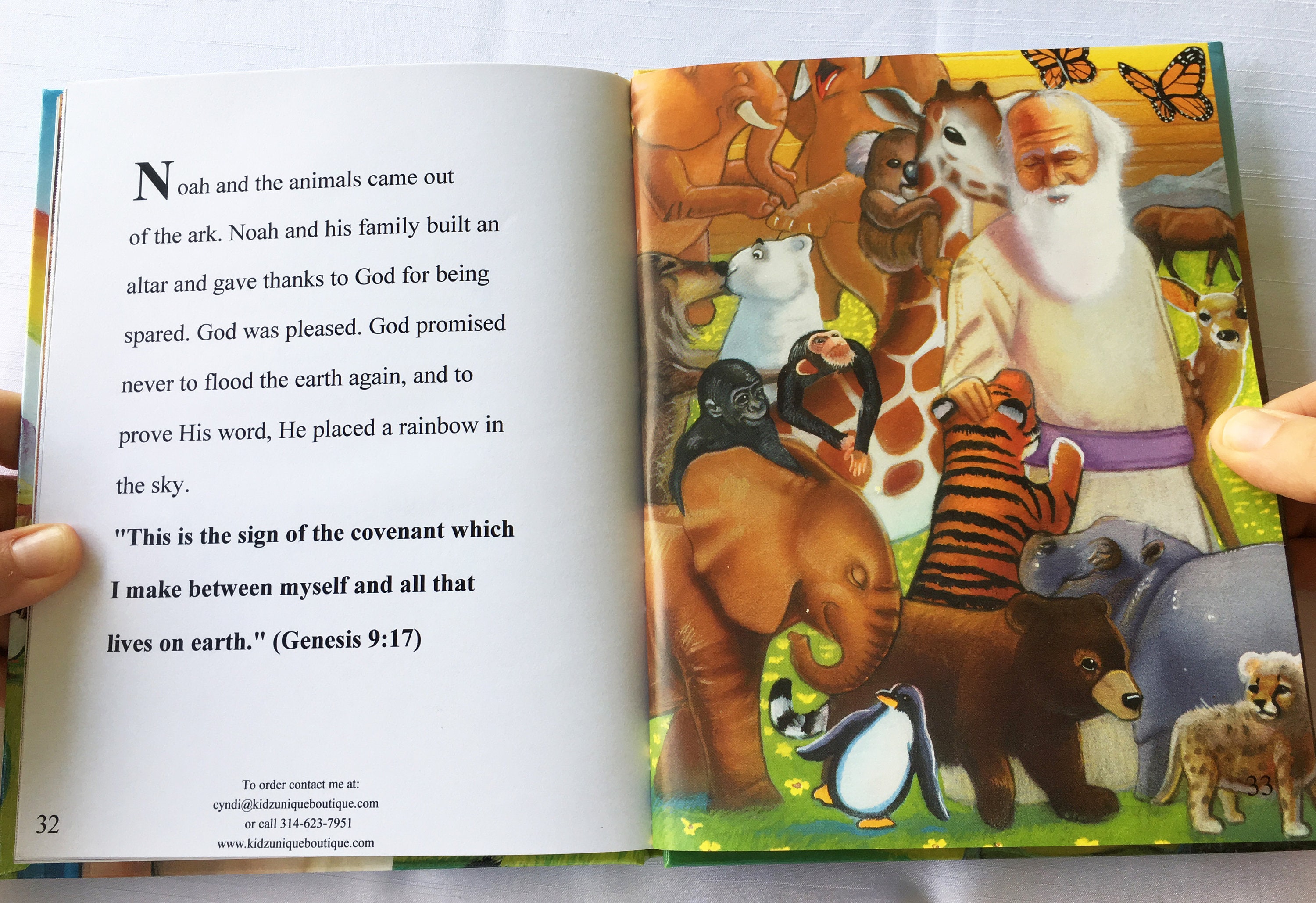 The Story of Noah A Personalized Book With Your Child's | Etsy