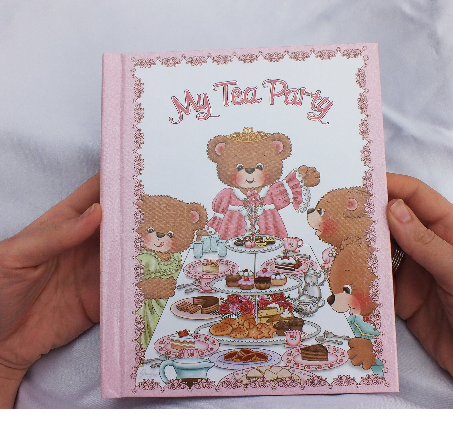 My Tea Party Personalized Book A Book All About Having A Tea - Etsy