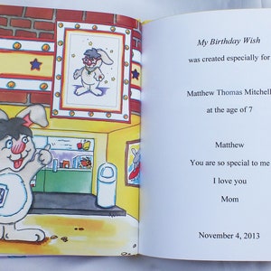 My Birthday Wish A Personalized Book Celebrating the Birthday of Your ...