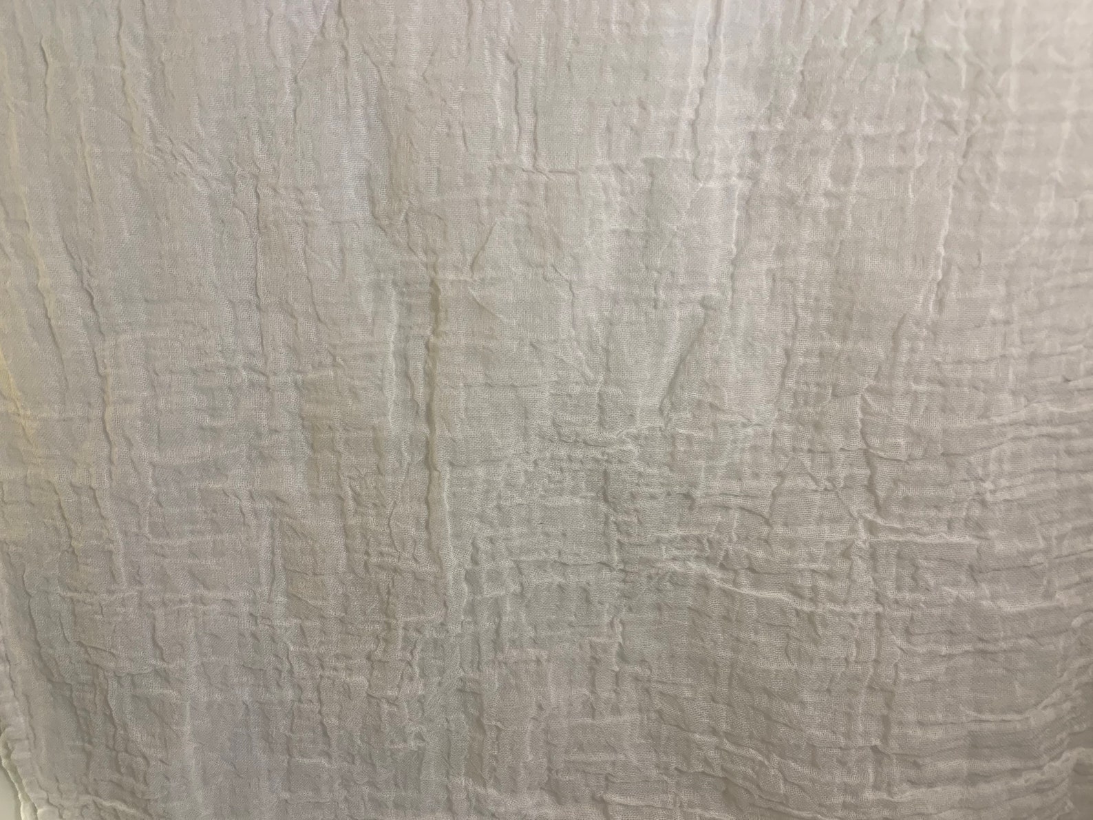 White Muslin Shawl Wrap Very Light Weight X/long 74 X 28 - Etsy