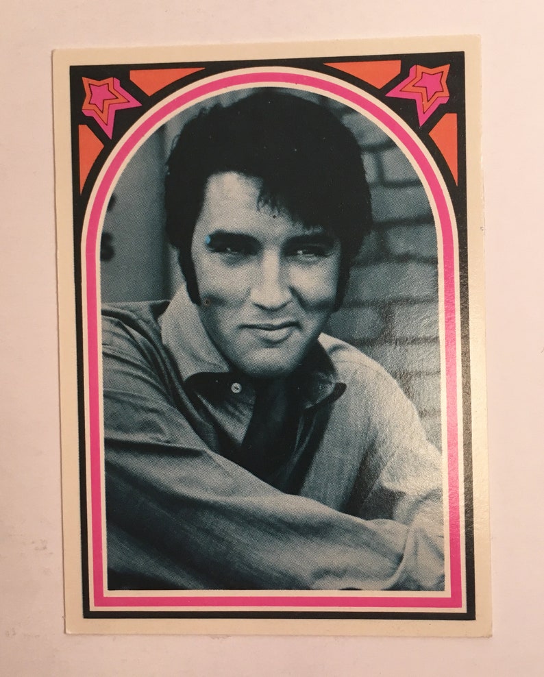 Vintage Elvis Presley Trading Collectible Cards 17-24 Boxcar | Etsy