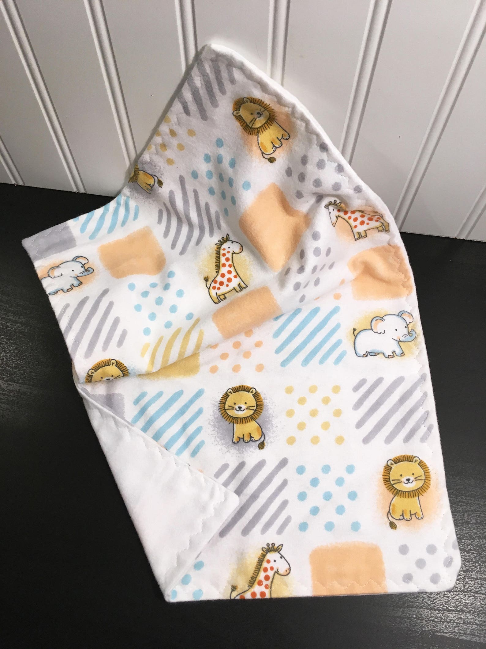 48 X 48 Inch Black White or Gray Muslin Swaddle and Burp | Etsy