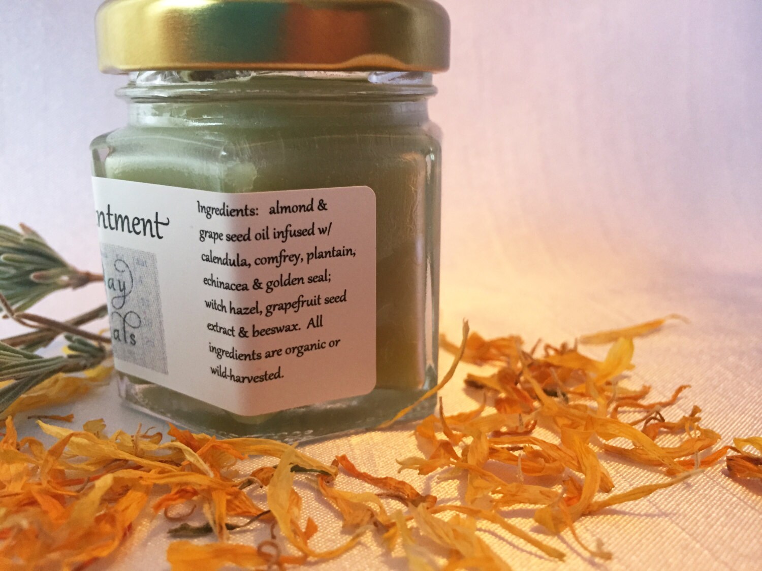 All Natural Herbal Ointment Organic or Wild Harvested - Etsy