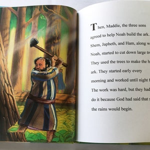 The Story of Noah, A Personalized Book With Your Child's Name ...