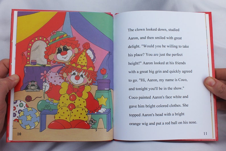 Big Circus A Personalized Book Where Your Child is in the | Etsy