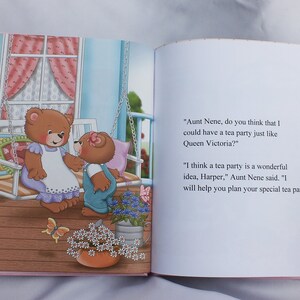 My Tea Party Personalized Book A Book All About Having A Tea Party ...