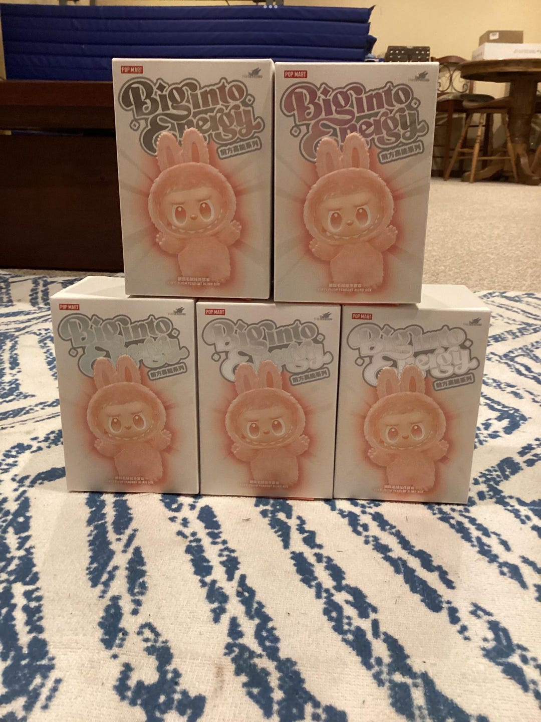 Big Into Energy Labubu Official Pop Mart Authentic W/QR Code Brand New ...