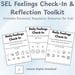 Printable Feelings Check-in Toolkit for Kids – SEL Emotion Charts ...