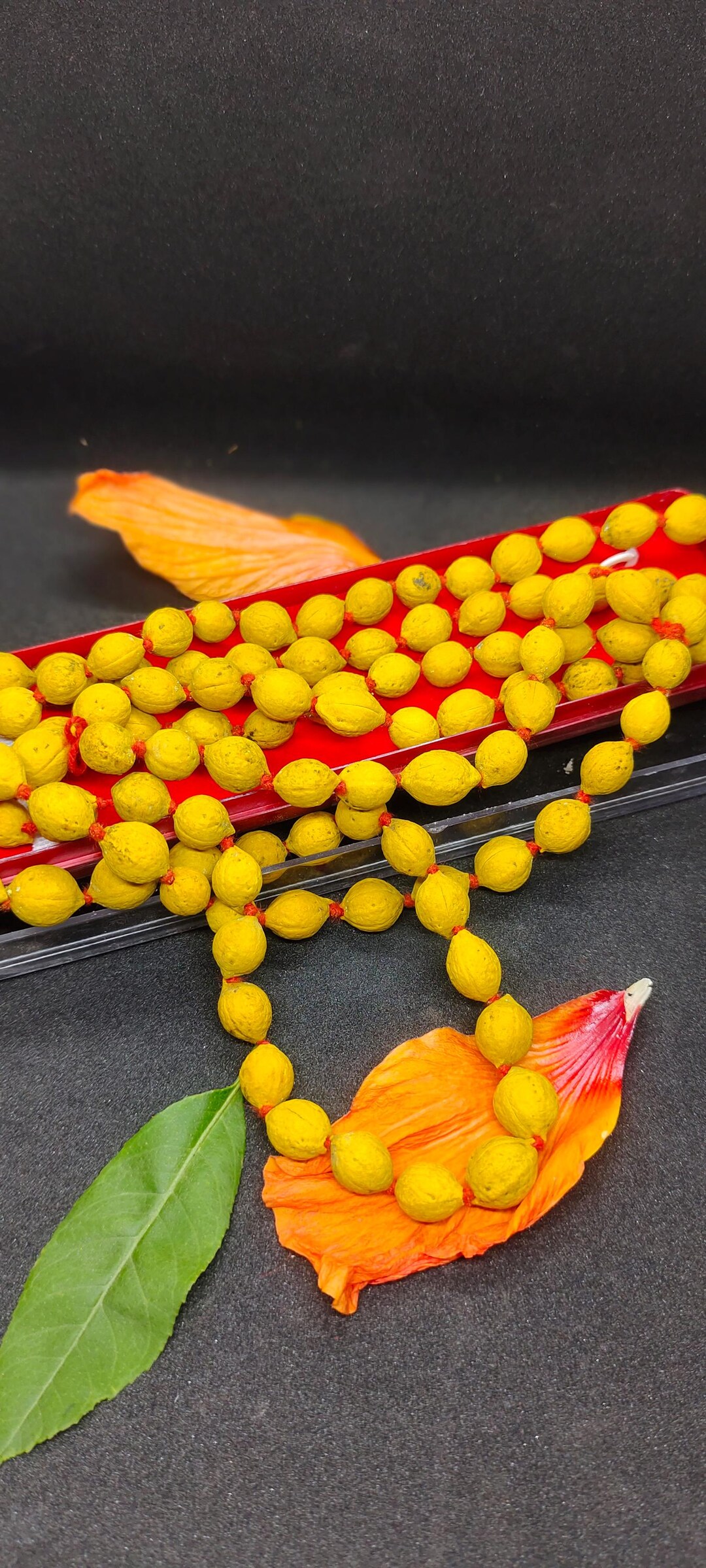 Buy Putrajeeva & Bayjantri Seed Mala: Spiritual Healing Meditation ...